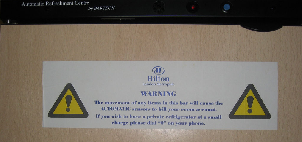 The Rise and Fall of the Hotel Mini-Bar